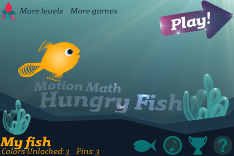 Motion Math Hungry Fish Review - iPad Kids