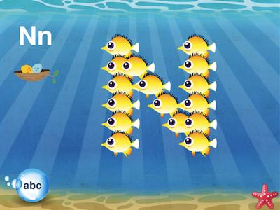 Fish School HD Review: Wet & Wild Learning Fun - iPad Kids