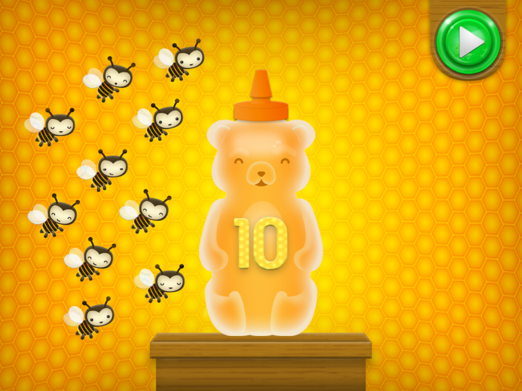 Counting Bees Review - Math can "bee" fun! - iPad Kids