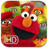 Elmo's Monster Maker HD Review - Create your own creature - iPad Kids