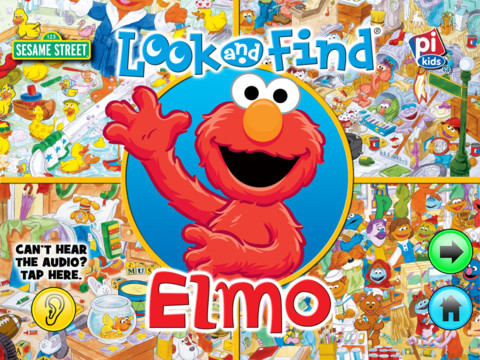Sesame Street Debuts Look and Find Elmo App - iPad Kids